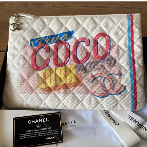 CHANEL | Bags | Chanel Coco Cube Clutch | Poshmark